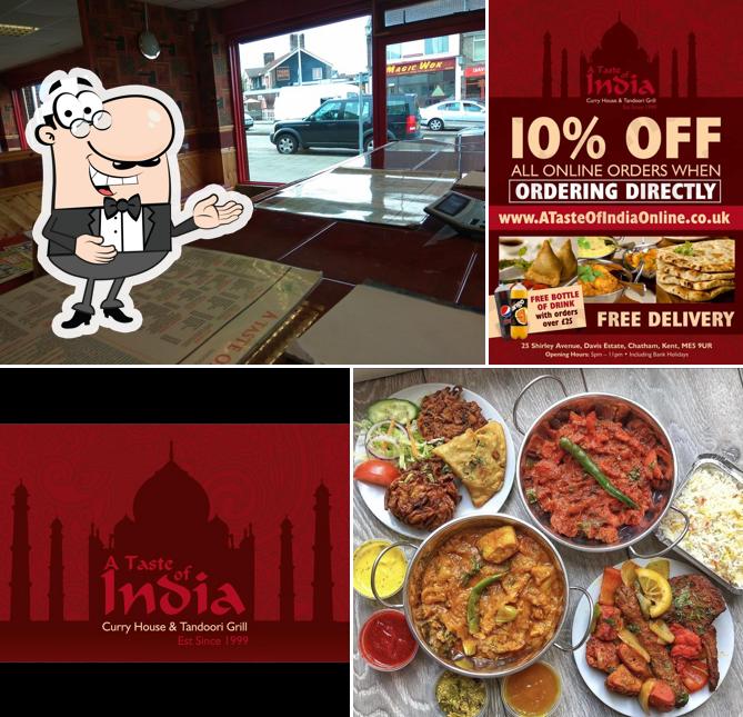 A Taste Of India in Chatham - Restaurant menu and reviews