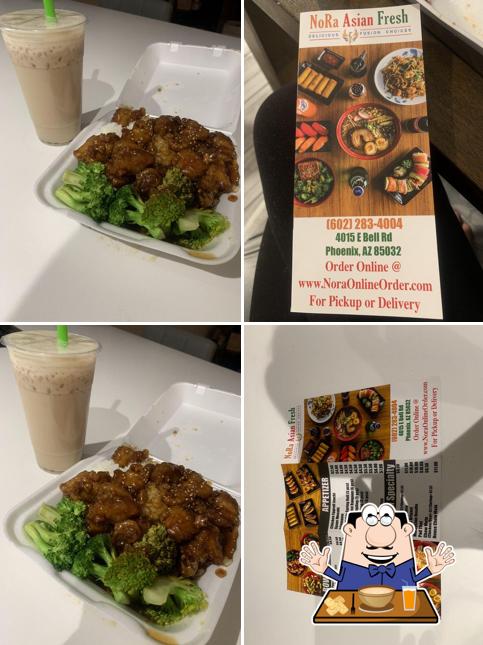 NoRa Asian Fresh, 4015 E Bell Rd in Phoenix - Restaurant menu and reviews
