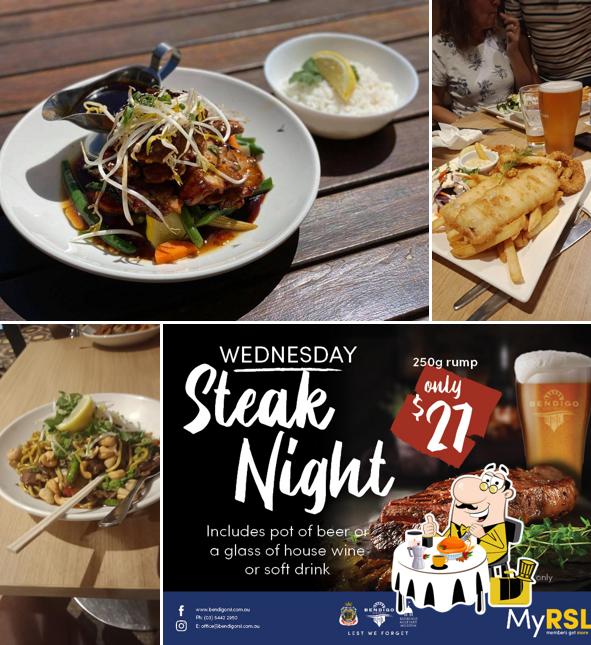 Bendigo District RSL, Bendigo - Restaurant menu, prices and reviews