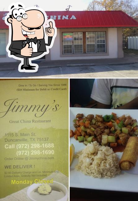 Jimmy's great china in Duncanville - Restaurant menu and reviews