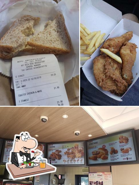 KFC Observatory restaurant, Cape Town, Cnr Main Road - Restaurant menu ...