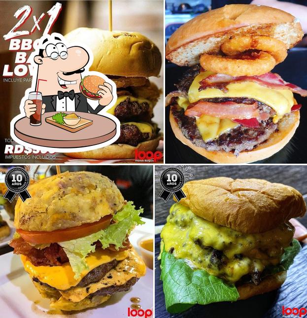 Loop Friends Burgers restaurant, Santo Domingo, Av. Rómulo Betancourt ...