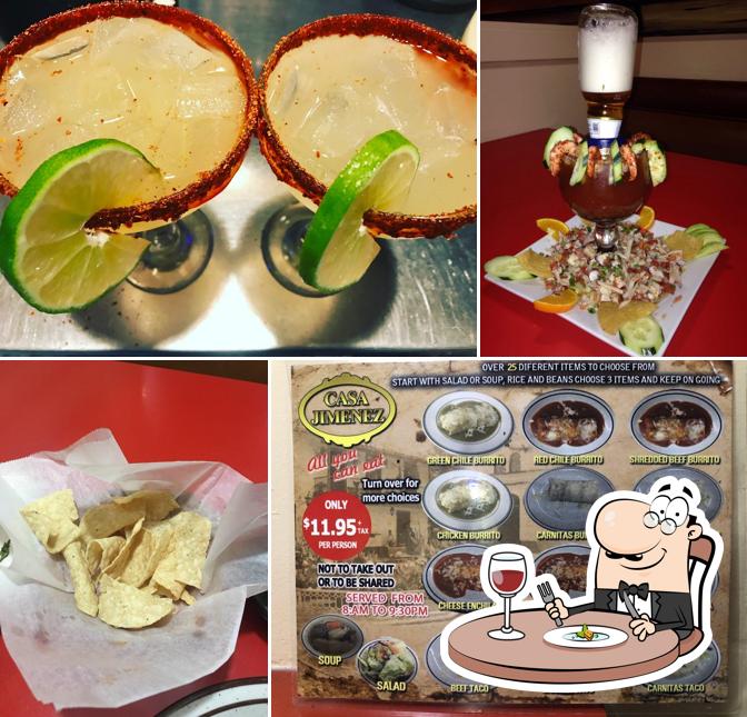Casa Jimenez Mexican Restaurant, Hacienda Heights, Gale Ave - Carta del ...