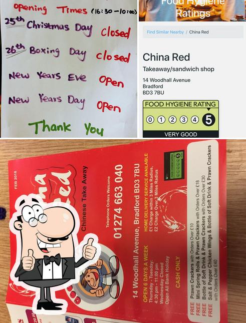 China Red, 14 Woodhall Ave in Bradford - Restaurant reviews