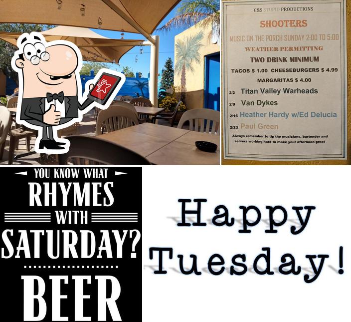 Shooter's Saloon, Tucson - Restaurant menu, prices and reviews