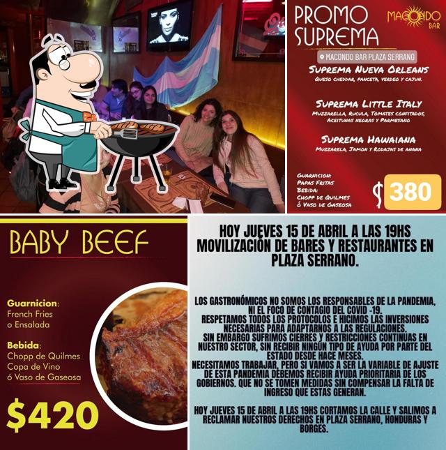Macondo Bar Plaza Serrano, Buenos Aires - Menú del restaurante, precios ...