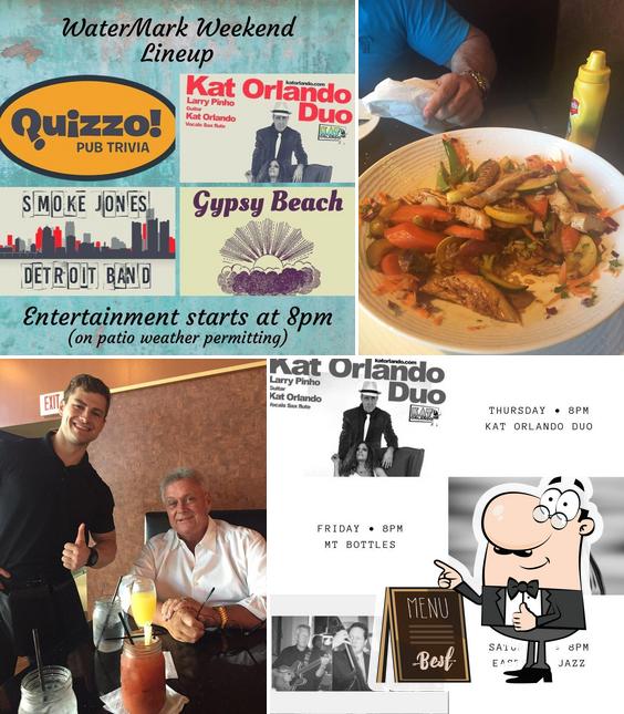 Menu of WaterMark Bar and Grille, Saint Clair Shores - reviews and ratings