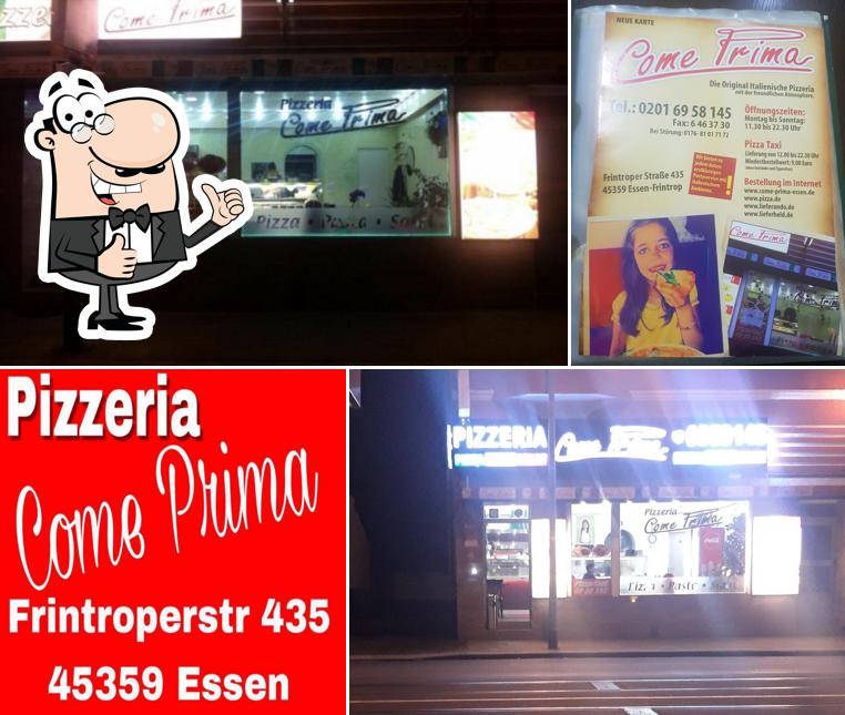 Pizzeria Come Prima, Essen, Frintroper Str. 435 - Restaurant menu and ...