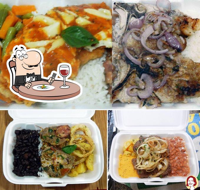 Dona Rosa Marmitex restaurant, Santos