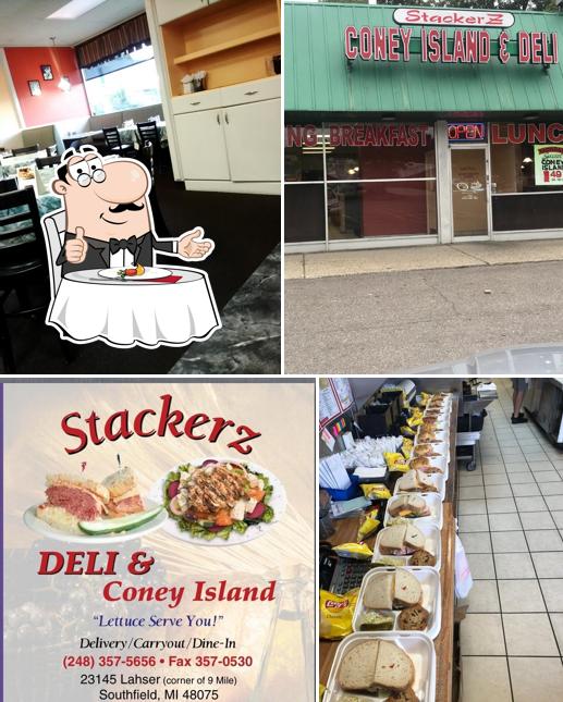 StackerZ Deli & Coney Island in Southfield - Restaurant menu and reviews