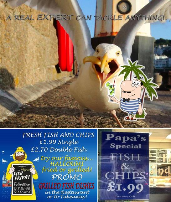 Papas Fish Restaurant & Takeaway, Folkestone - Restaurant menu, prices ...