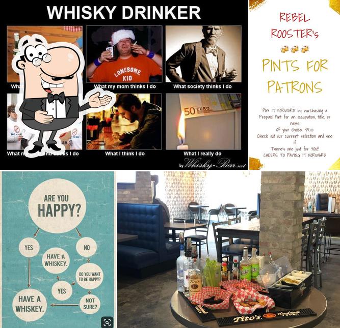 The Rebel Rooster Bar & Eatery, Mitchell - Restaurant menu, prices and ...