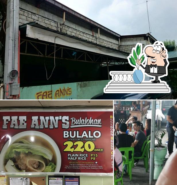 Fae Ann's Bulalohan - Alabang, Muntinlupa - Restaurant menu, prices and ...