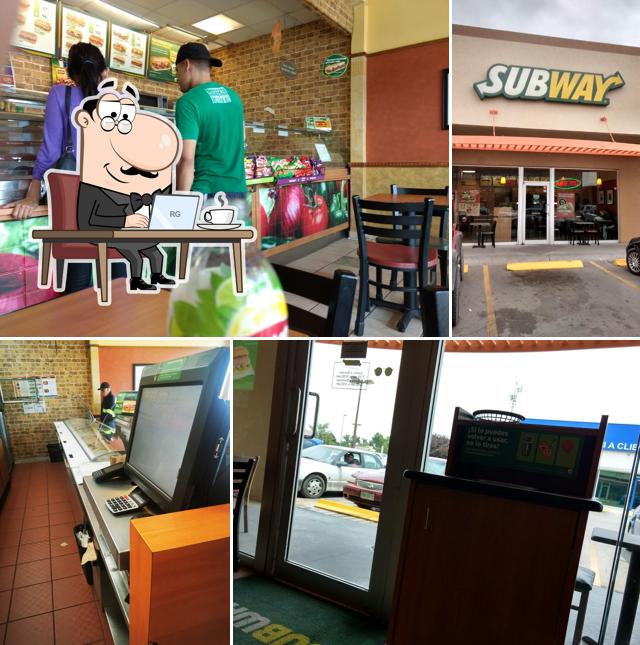 Subway restaurant, Ciudad Juarez, Av. Paseo Triunfo de la República ...