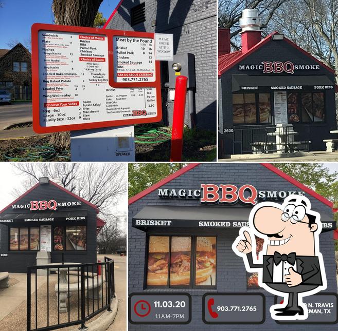 Magic Smoke BBQ, 2600 N Travis St in Sherman - Restaurant menu and reviews