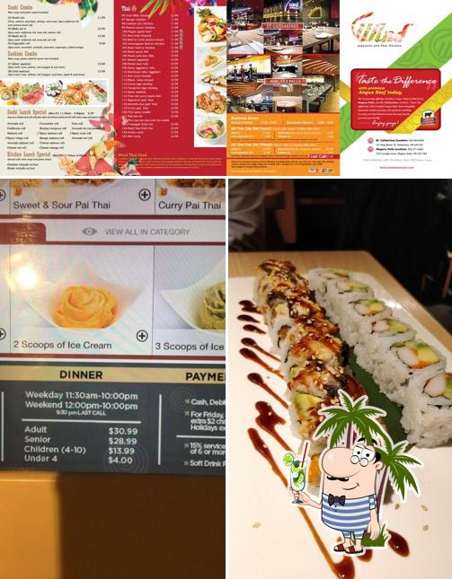 Wind Japanese and Thai in St. Catharines - Restaurant menu and reviews