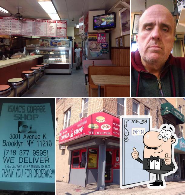 Isaac's Coffee Shop Inc in New York City - Restaurant menu and reviews