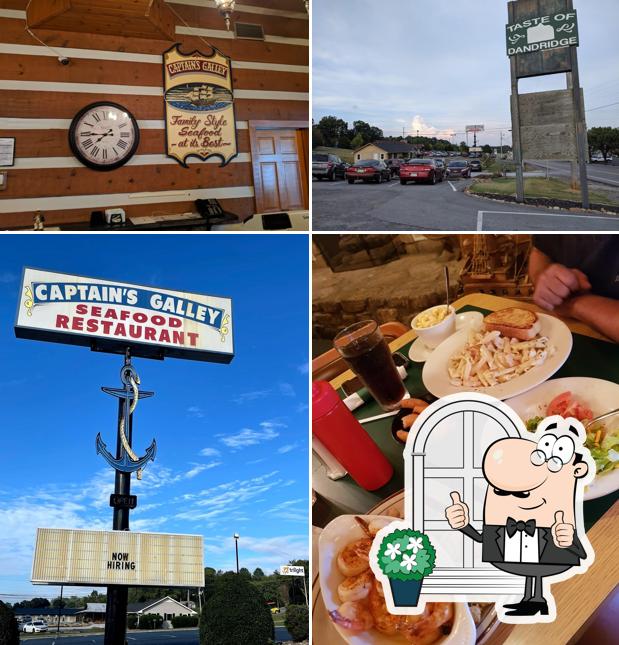 Captain's Galley, Dandridge - Restaurant menu, prices and reviews