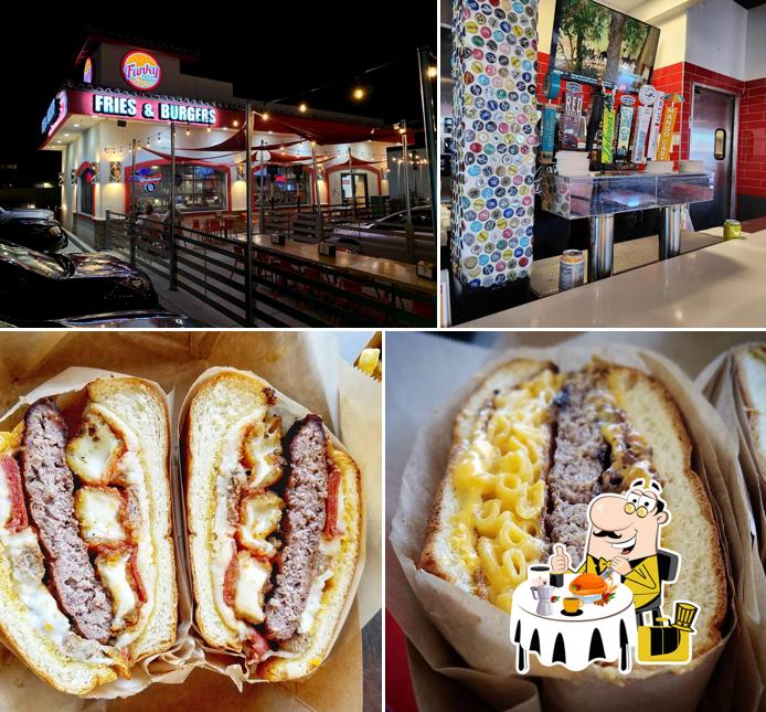 Funky Fries and Burgers, 101 W Washington Ave in El Cajon - Restaurant ...