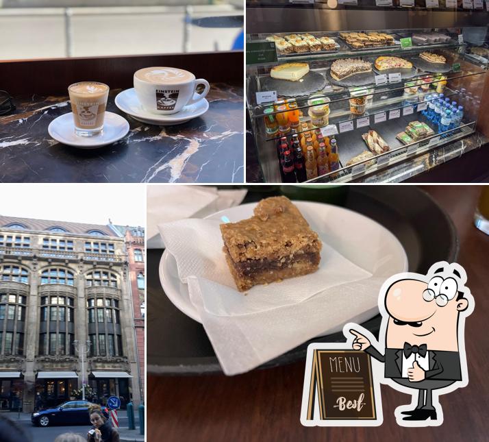 EINSTEIN KAFFEE, Berlin, U-Bahnhof Unter den Linden - Speisekarte ...