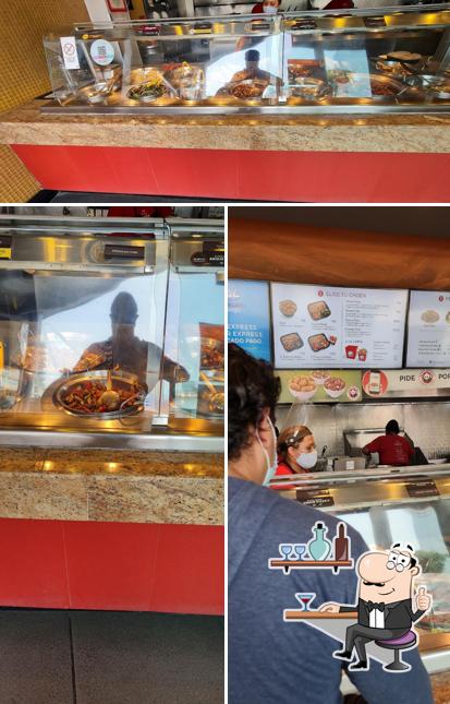 Panda Express restaurant, Mexico City, Plaza Chedraui Miguel de ...