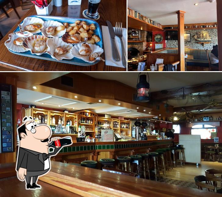 The Moorings Guesthouse & Seafood Restaurant @ The Bridge Bar, Main ...