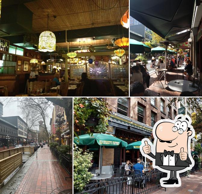 Menu of The Old Spaghetti Factory restaurant, Vancouver - reviews and ...