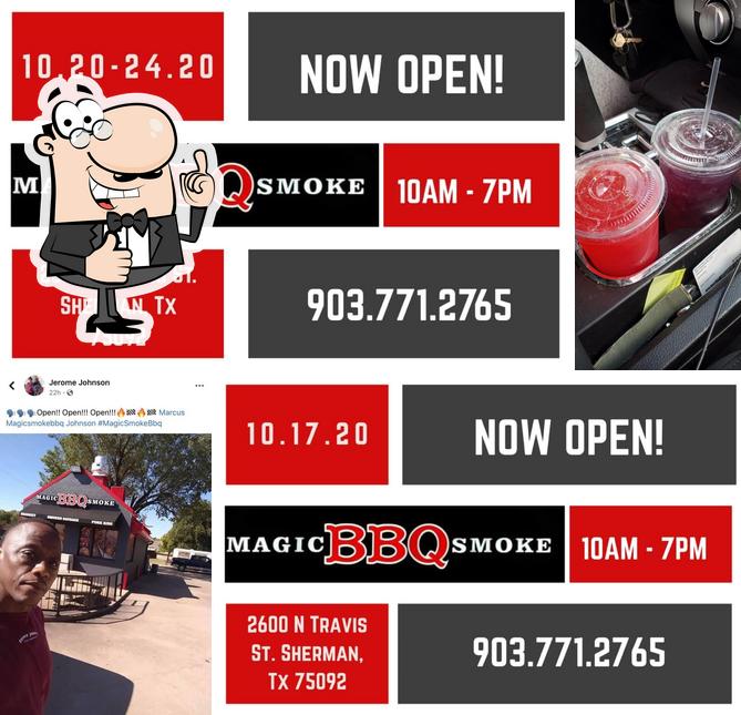 Magic Smoke BBQ, 2600 N Travis St in Sherman - Restaurant menu and reviews