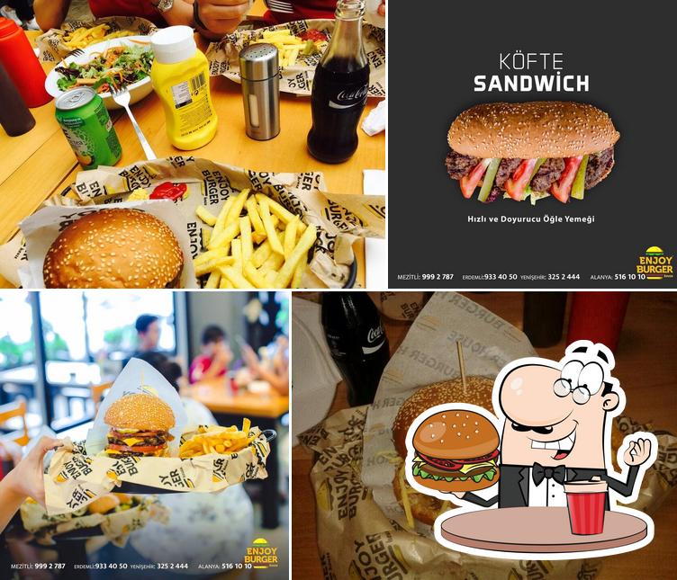 ENJOY BURGER HOUSE, Mersin, Güvenevler mahallesi 1914 sokak Boss Point ...