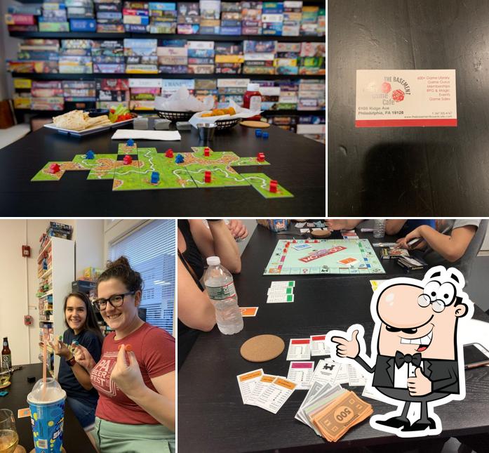 The Basement Board Game Cafe in Philadelphia - Restaurant menu and reviews