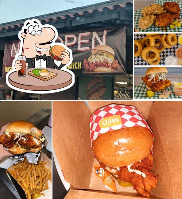 Kickin' Hot Chicken in Anaheim - Restaurant menu and reviews