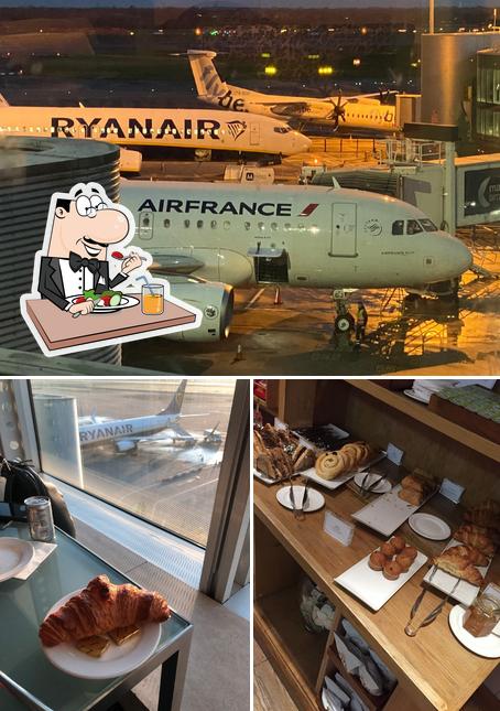 British Airways Executive Lounge, Manchester - Menú del restaurante ...