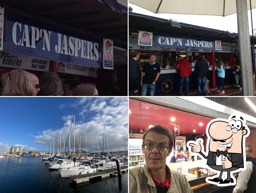 Comida rápida Cap'n Jaspers, Plymouth, 18 The Barbican - Carta del restaurante y opiniones