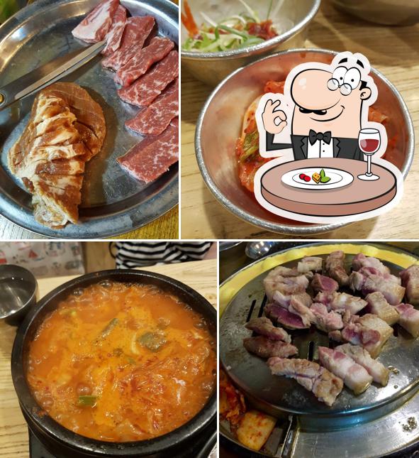 Baekjeong restaurant, Seoul, 19-3 Myeongdong 10-gil - Restaurant menu ...
