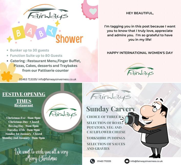 Fairways Golf Centre & Restaurant, Inverness - Restaurant menu, prices ...