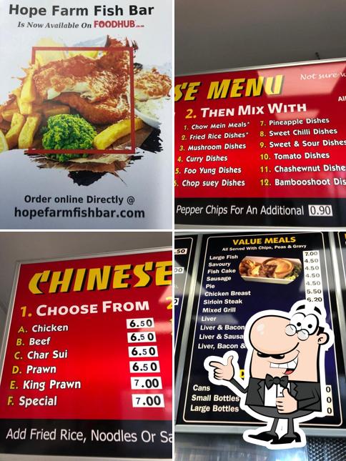 Hope Farm Fish Bar, Ellesmere Port - Restaurant menu, prices and reviews