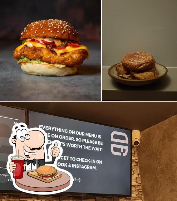 BURGER-DROP Westgate, Newcastle upon Tyne, St James - Restaurant menu ...