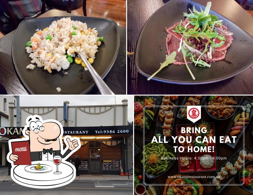 Okami Japanese Restaurant, Brunswick - Restaurant menu, prices and reviews