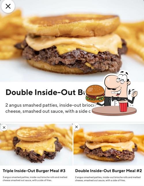 Inside-Out Burgers in Anaheim - Restaurant menu