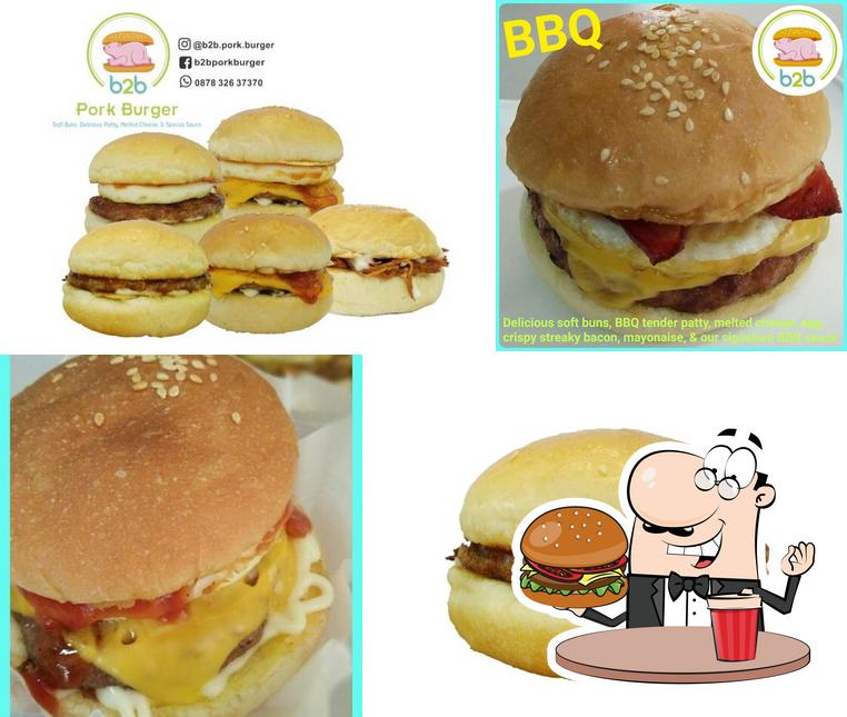 B2B Pork Burger restaurant, Semarang - Restaurant reviews