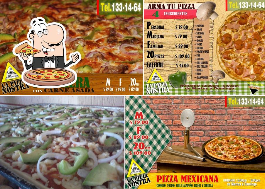 La Pizza Nostra Mazatlán, Villa Unión - Menú del restaurante, precios y ...