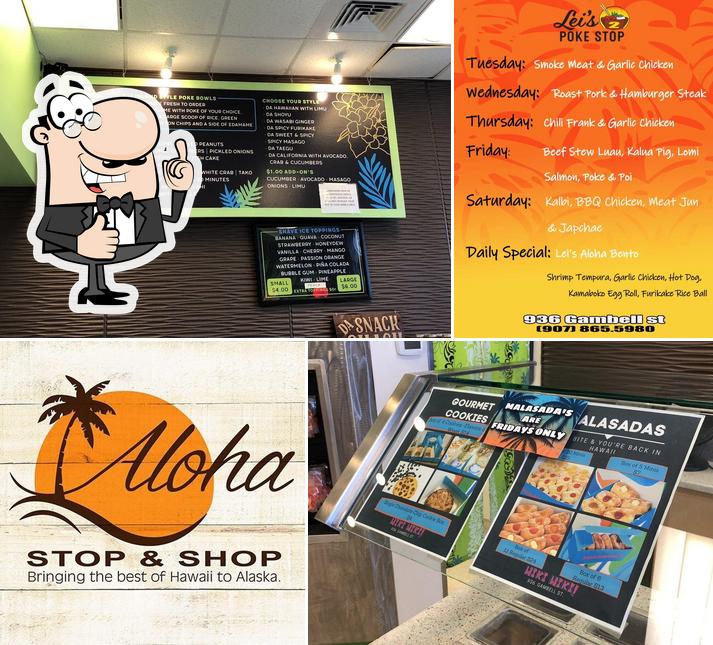 Lei's Poke Stop, Anchorage - Restaurant menu, prices and reviews
