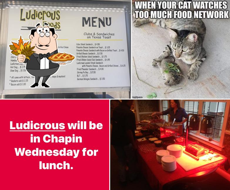 Ludicrous foods in Chapin - Restaurant reviews