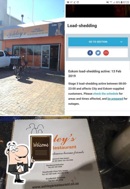 Ashley's Family Restaurant Pizza Take Aways, Cape Town - Restaurant ...