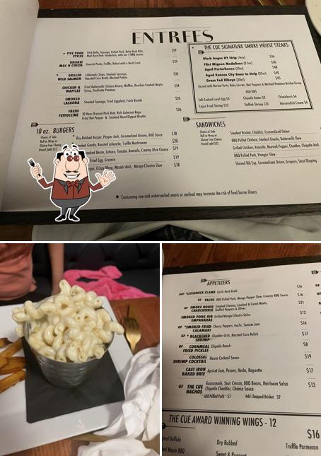 The Cue Restaurant and Catering, New Milford - Restaurant menu, prices ...