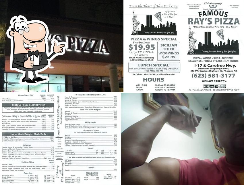 Ray's Pizza, Phoenix - Restaurant menu, prices and reviews