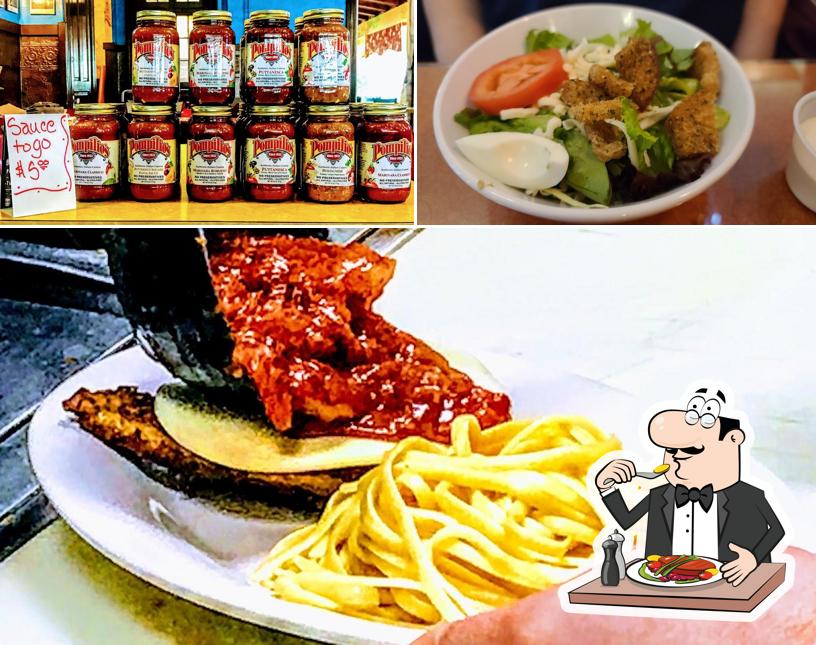 Menu of Pompilios, Newport - italian restaurant reviews and ratings