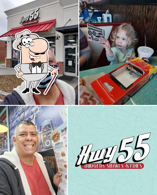 Hwy 55 Burgers, Shakes & Fries, Kinston - Restaurant menu, prices and ...