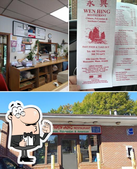 Wen Hing Restaurant in Worcester - Restaurant menu and reviews