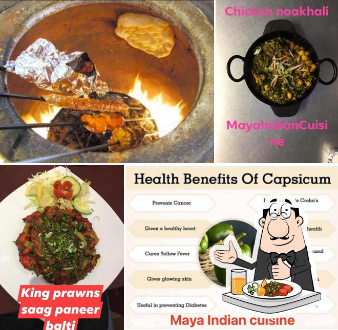 Maya Indian cuisine, Warminster - Restaurant menu, prices and reviews